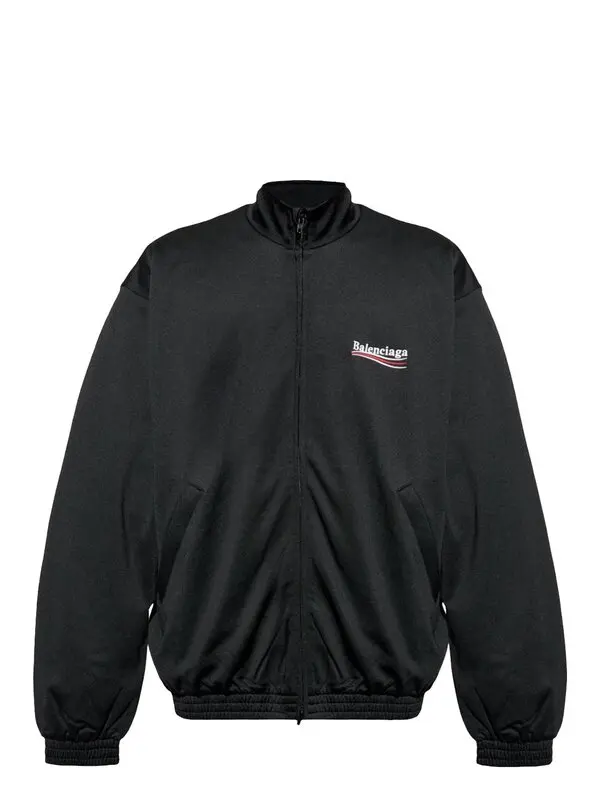 Balenciaga Political Campaign Blouson Jacket - Black