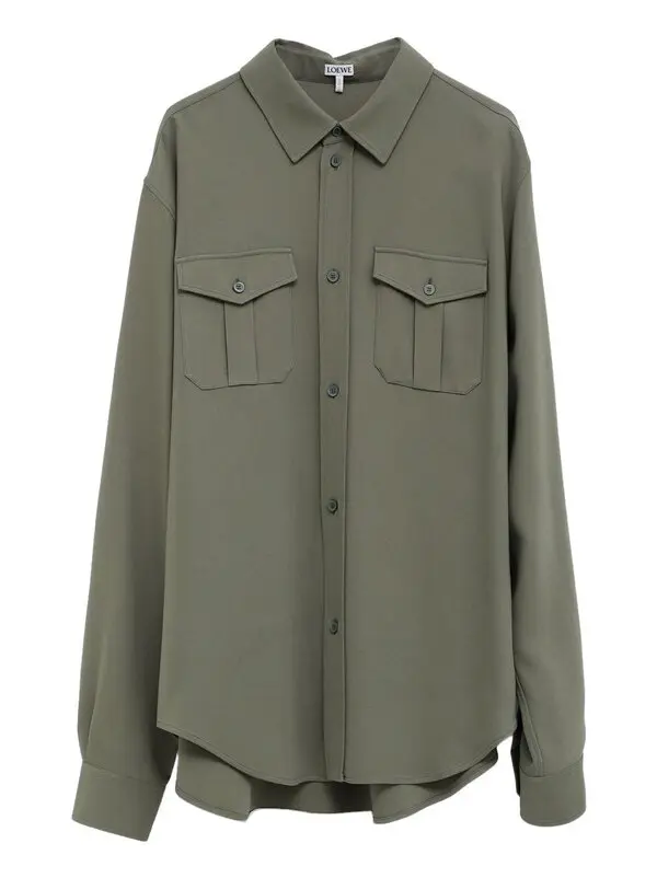 Loewe Pocket Shirt - Green