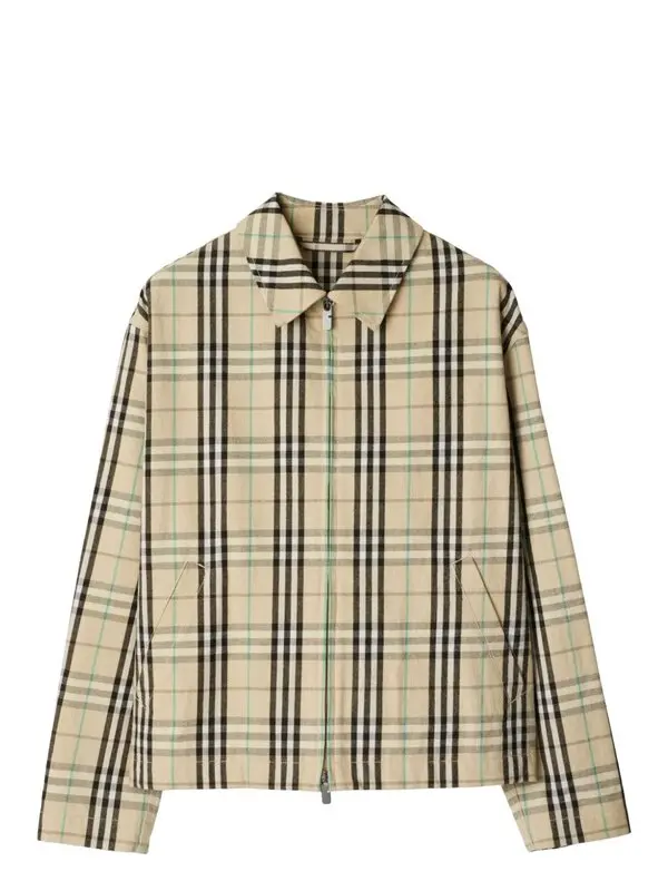 Burberry Cotton Twill Jacket - Beige