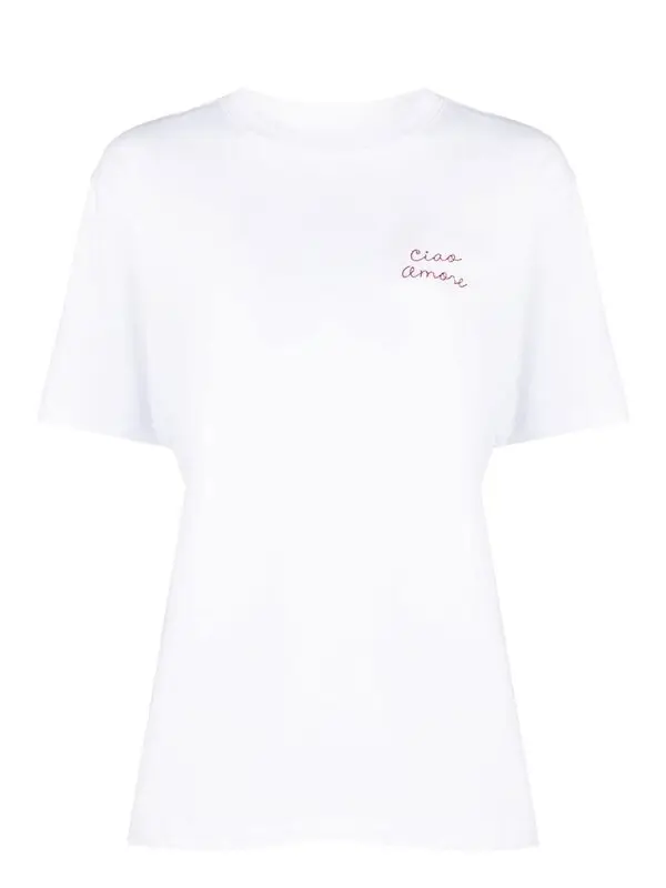 Giada Benincasa T-shirt Ciao Amore - White