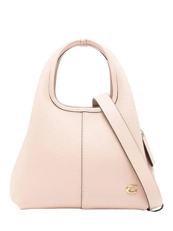 Coach Lana 25 Leather Crossbody Bag - Beige
