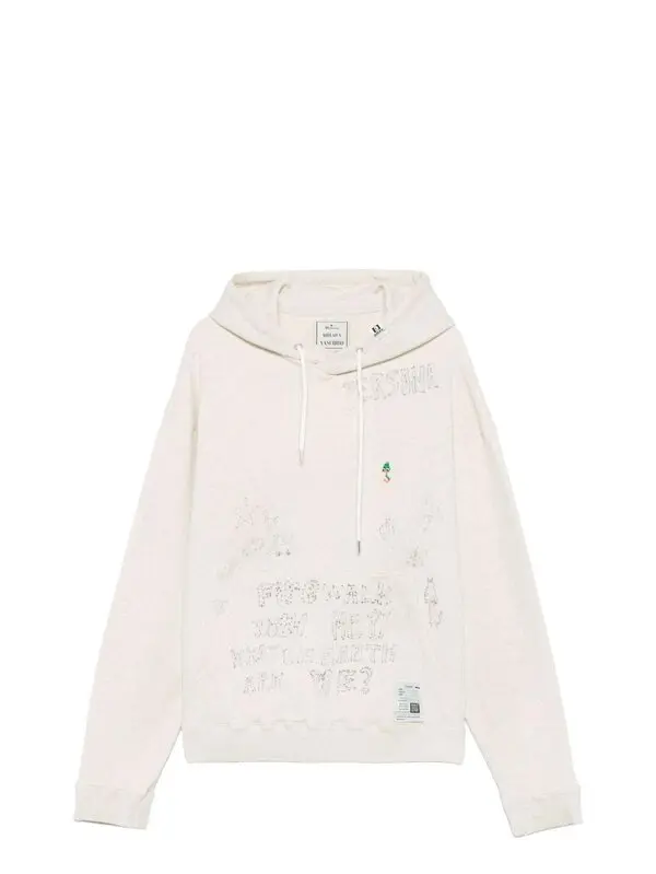 Mihara Yasuhiro Cotton Hoodie - White