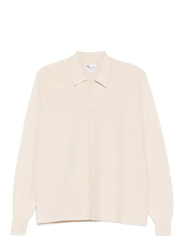 DOPPIAA Knitted Shirt - Beige