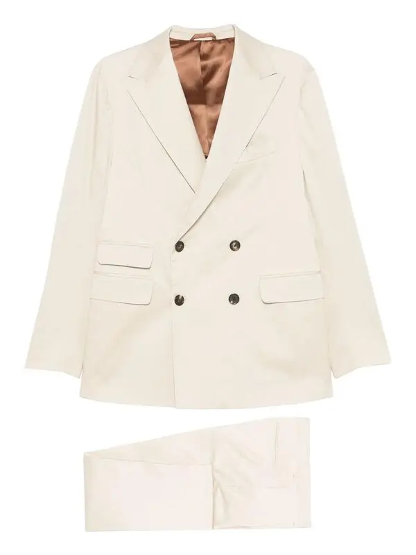DOPPIAA Aaradeo Blazer And Aantioco Trousers - Beige