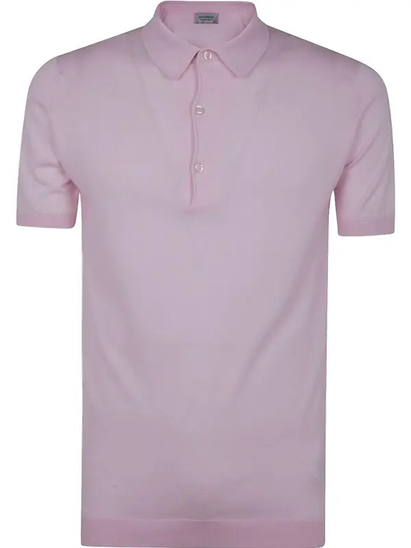 John Smedley Adrian T-shirt - Pink