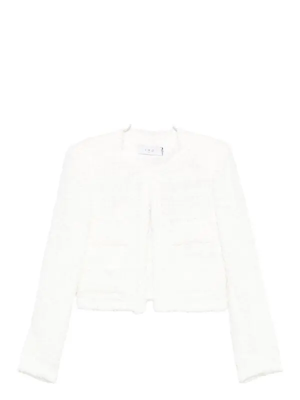IRO PARIS Safira Cotton Blend Jacket - White