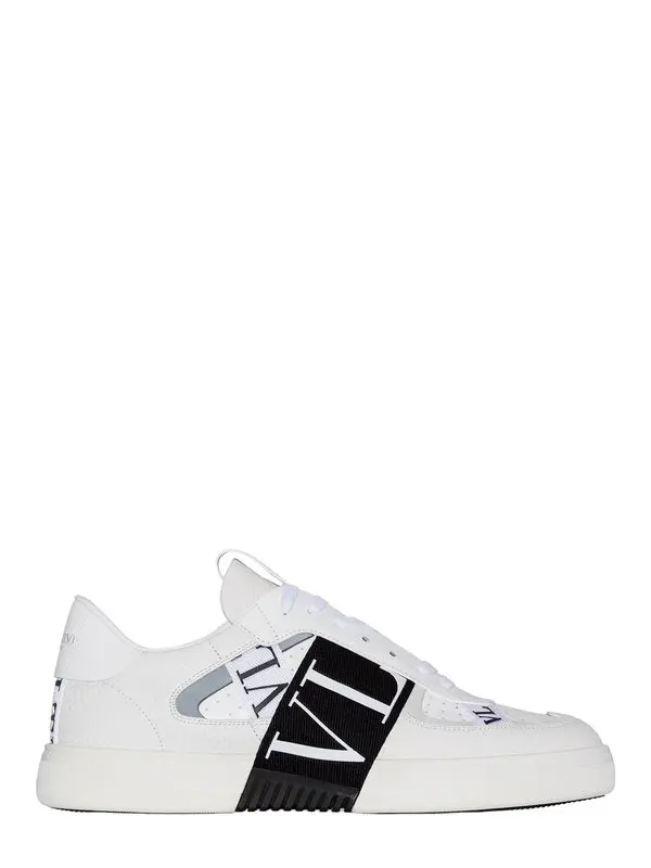 Valentino Garavani Vl7n Leather Sneakers - White