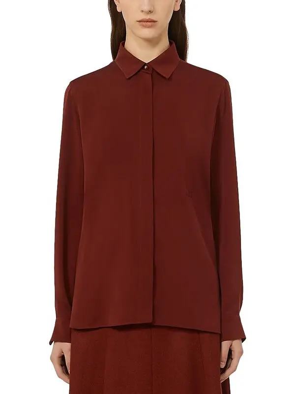 Max Mara Silk Shirt - Raspberry