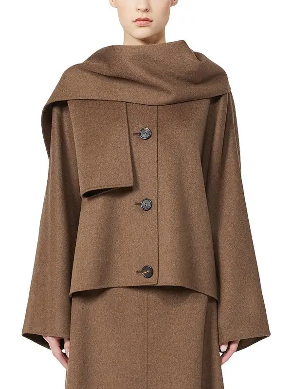 Max Mara Kate Wool Jacket - Brown