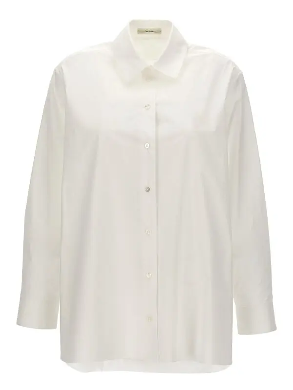 THE ROW Sisilia Cotton Shirt - White