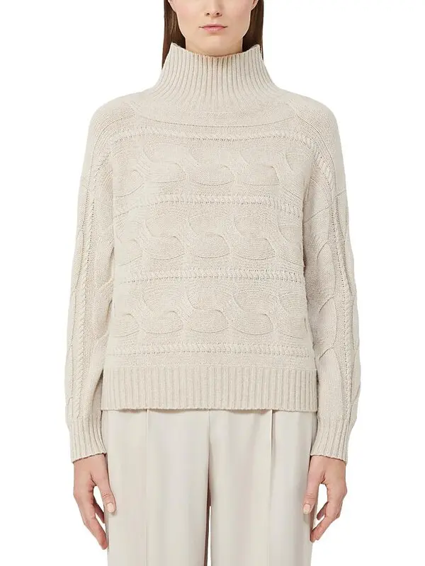 Max Mara Vodka Wool & Cashmere Sweater - Beige