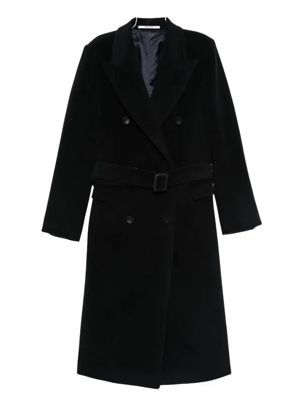 Tagliatore Wool Double-breasted Coat - Blue
