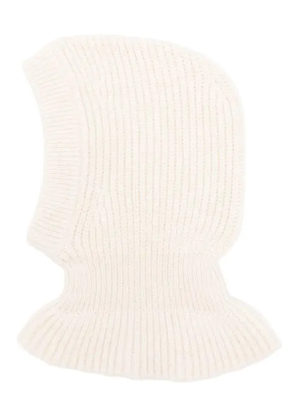 LEMAIRE Wool Blend Balaclava - White