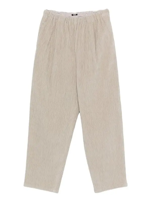 Apuntob Corduroy Cotton Trousers - Beige