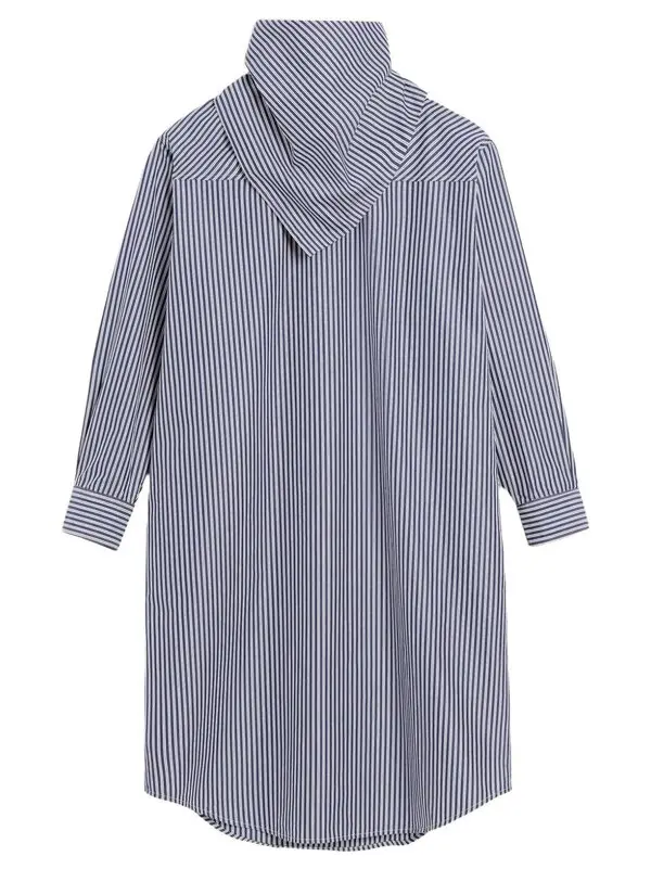 Ami Bandana Cotton Dress - Sky Blue