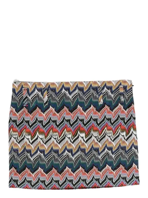 Missoni Wool Blend Mini Skirt - Multi