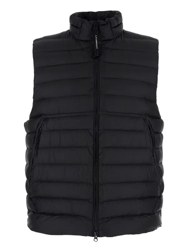 C.P. COMPANY Dd-shell Down Vest - Black