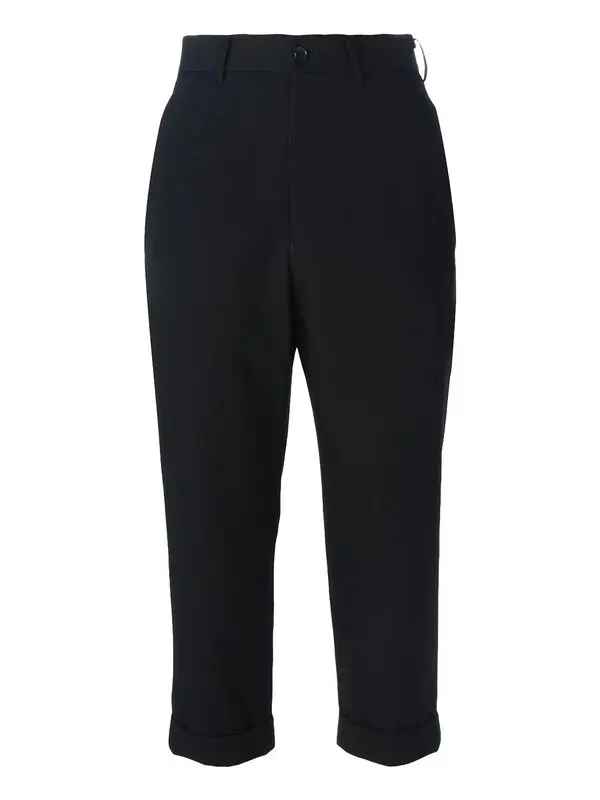 Gucci Cropped Trousers - Black