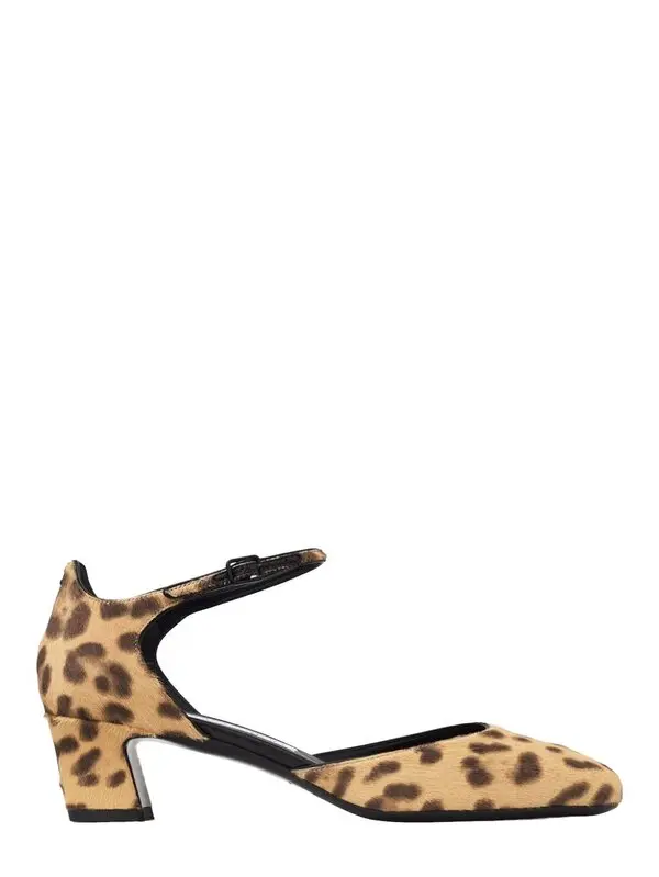 JIMMY CHOO Pixie Leopard Print Pumps - Brown