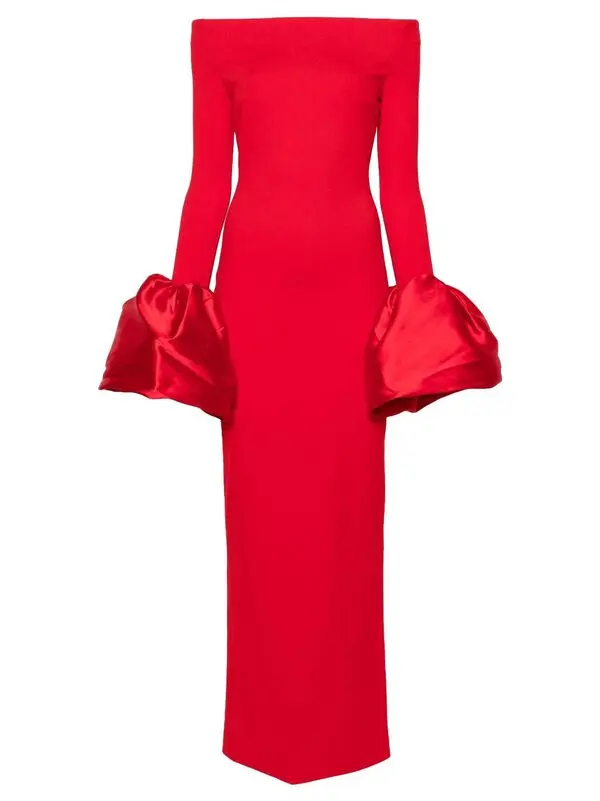Solace London Talia Maxi Dress - Red