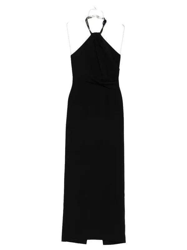 Solace London Riva Maxi Dress - Black