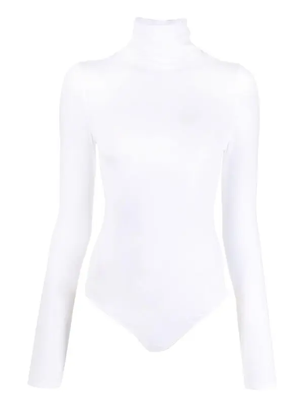 Wolford Colorado Cotton Blend Bodysuit - White