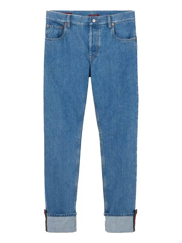 Gucci Tapered Jeans - Blue
