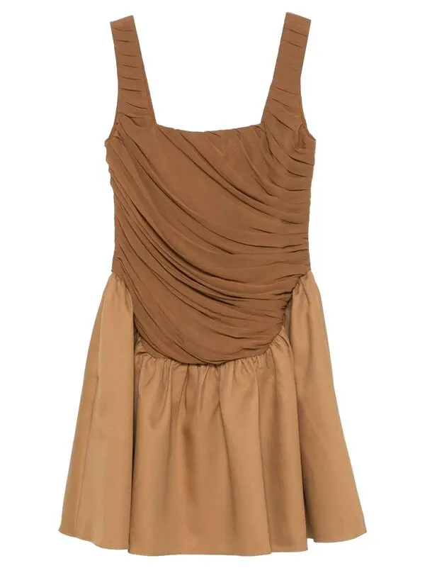 ABADIA Kaya Dress - Brown