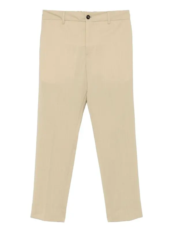 BE ABLE Cotton Trousers - Beige