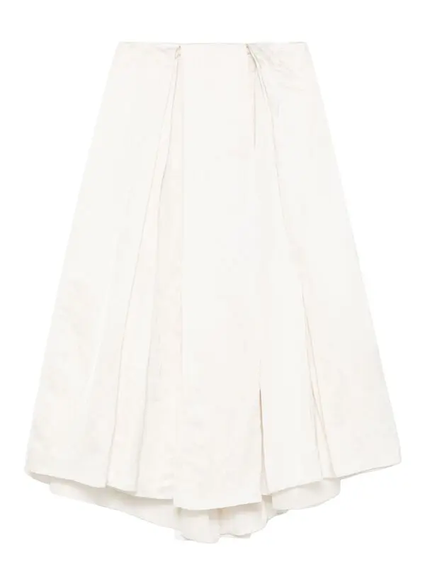 ABADIA Elodie Skirt - White