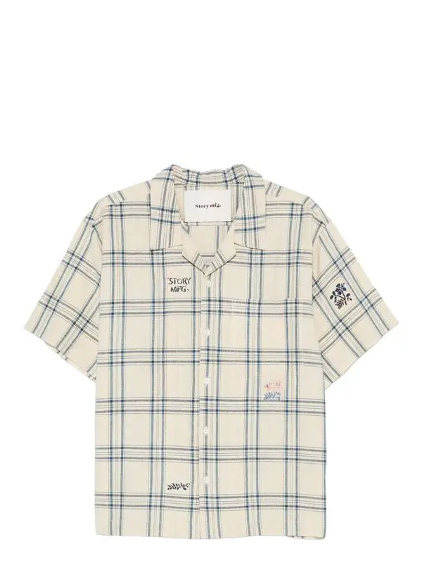 STORY MFG. Greetings Shirt Check - Multi