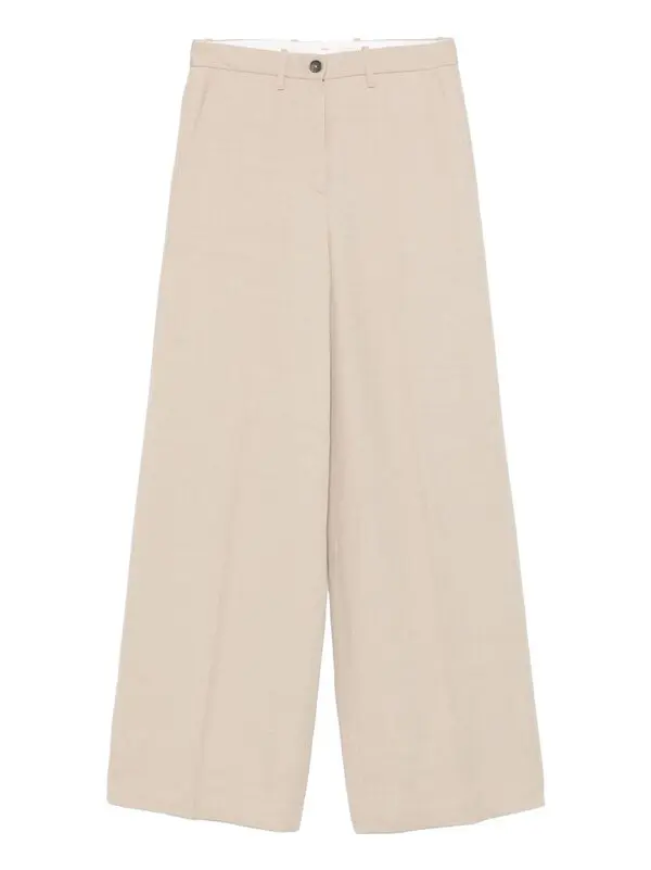 NINE:INTHE:MORNING Karen Palazzo Pants - Beige