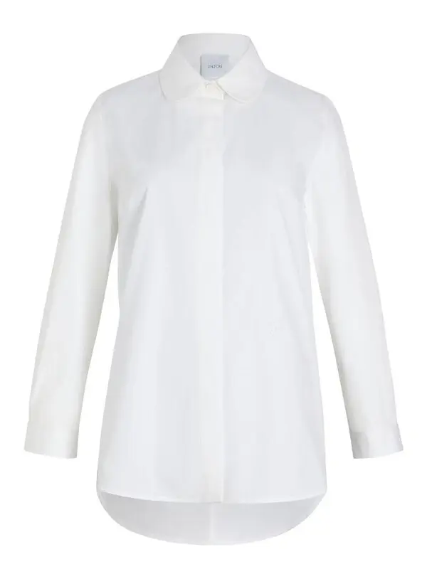 Patou Tailored Poplin Shirt - White