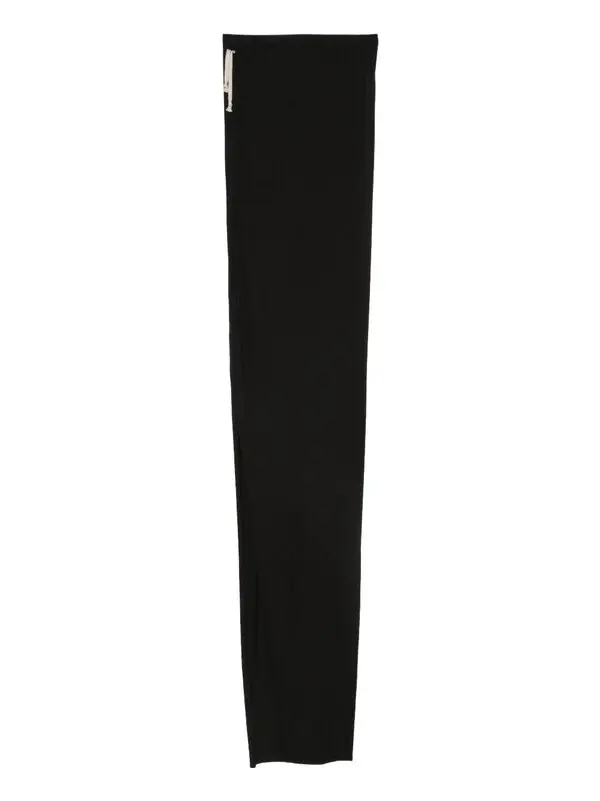 Rick Owens Edfu Long Skirt - Black