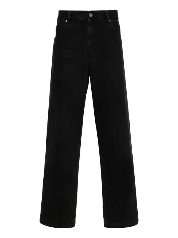 Isabel Marant Jorje Straight Jeans - Black