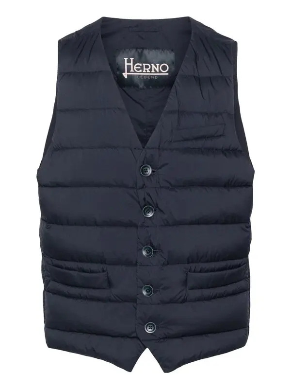 Herno Down Vest - Blue