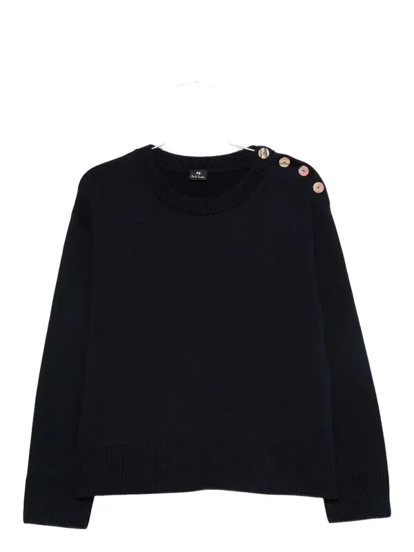 Paul Smith Wool And Cotton Sweater - Blue