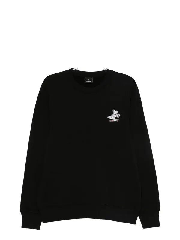 Paul Smith Skate Bunny Cotton Sweatshirt - Black