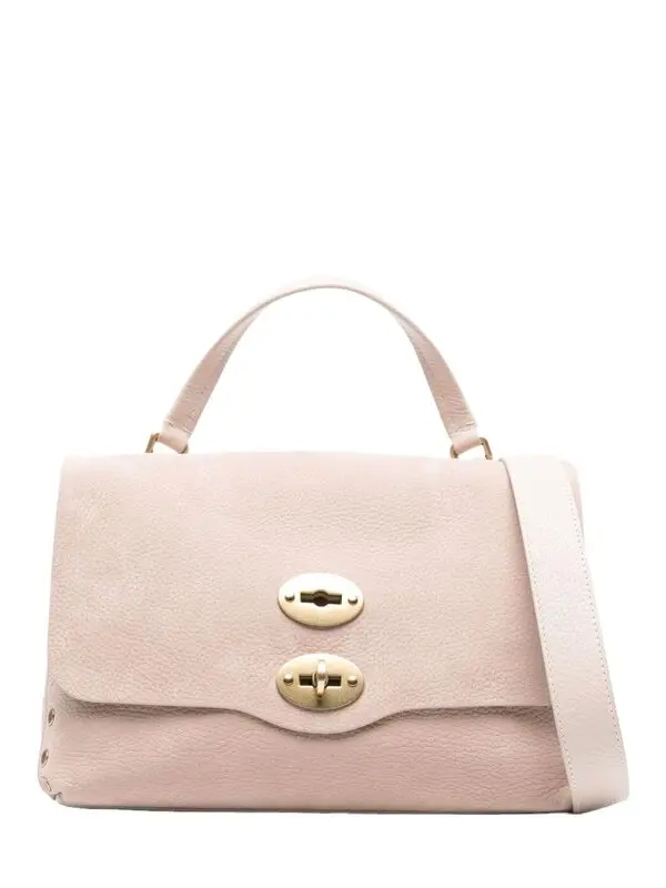 ZANELLATO Postina Jones Small Suede Handbag - Beige