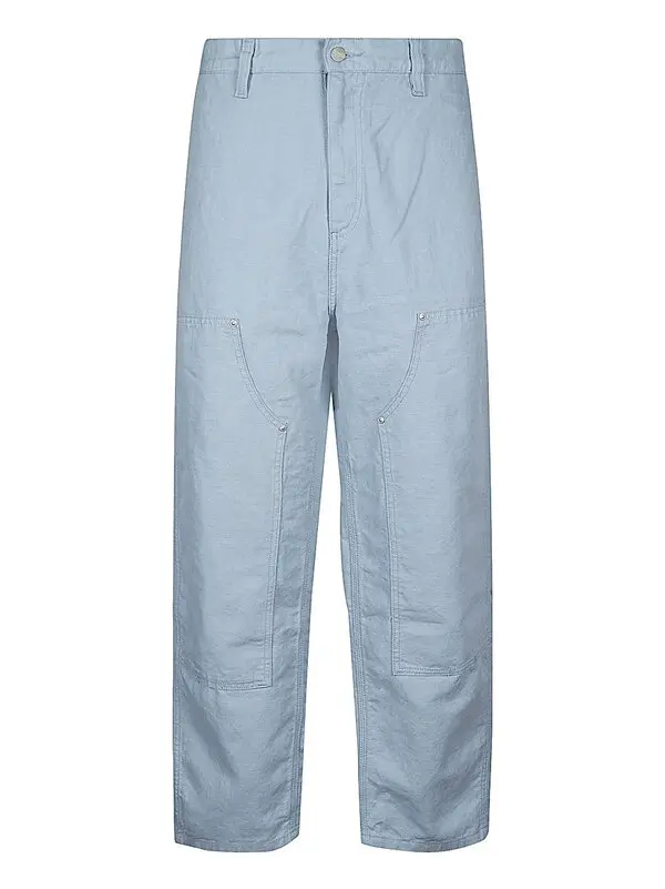Carhartt Work In Progress Logo Trousers - Sky Blue
