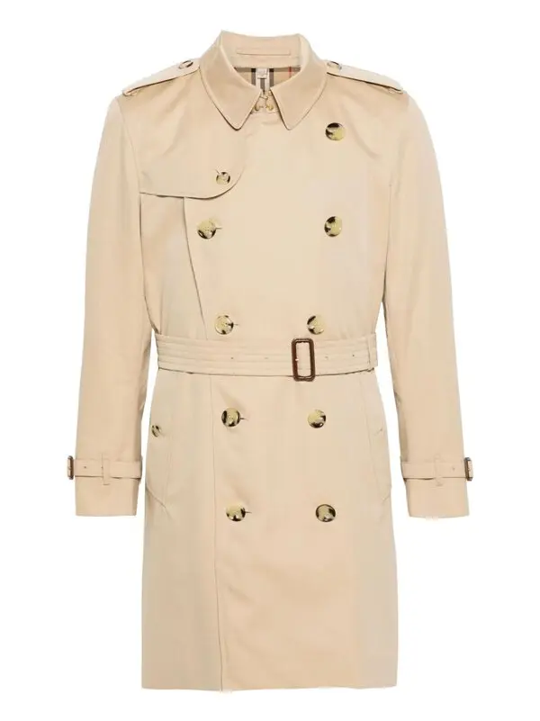 Burberry The Kensington Belted Trench - Beige