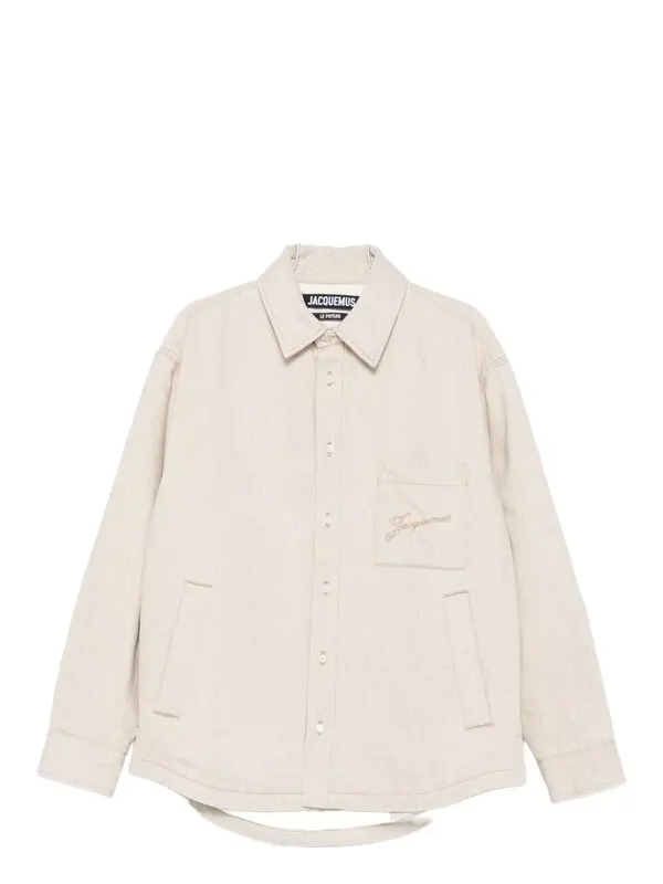 Jacquemus La Chemise Boulanger Shirt - Beige