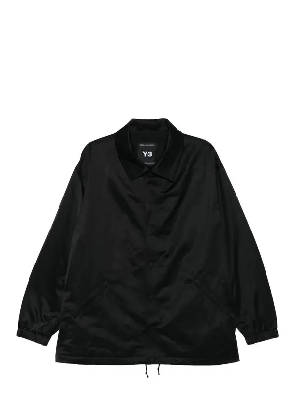 Y3 Zipped Up Jacket - Black