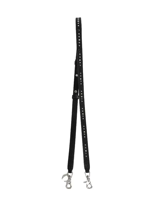 Zadig&Voltaire Overstudded Thin Bag Strap - Noir