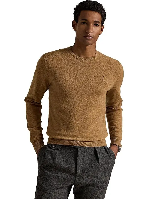 Polo Ralph Lauren Wool Crewneck Sweater - Brown
