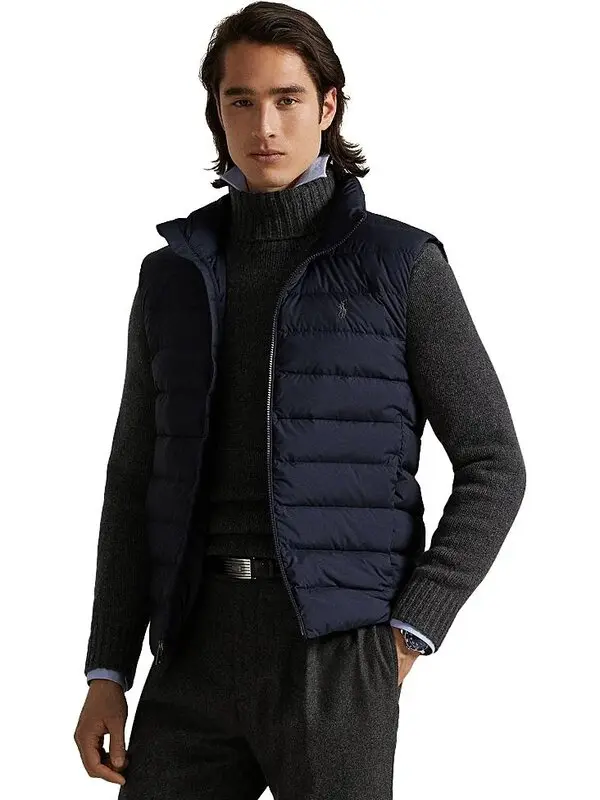 Polo Ralph Lauren The Colden Packable Matte Vest - Navy