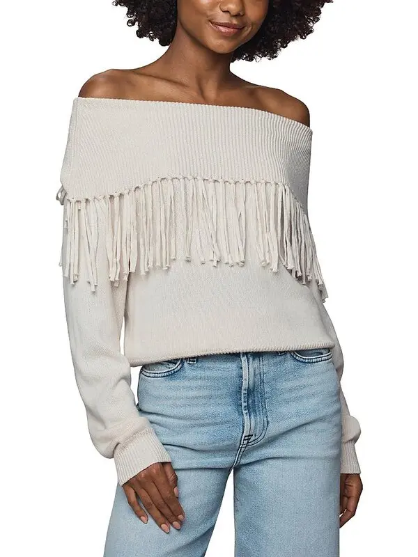 Splendid Simone Frige Sweater - Pale Oak