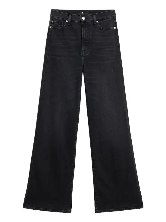 7 For All Mankind Luxe Vintage Ultra High Rise Jo - Denim