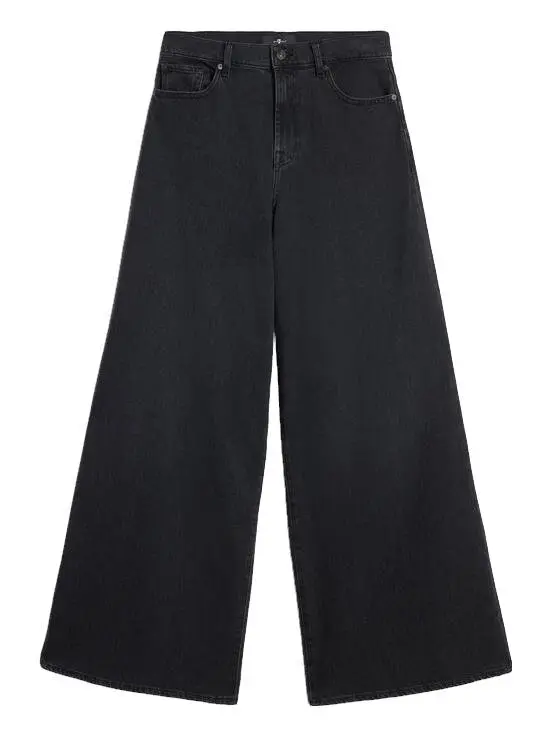 7 For All Mankind Mankind Marie Wide Leg - Denim