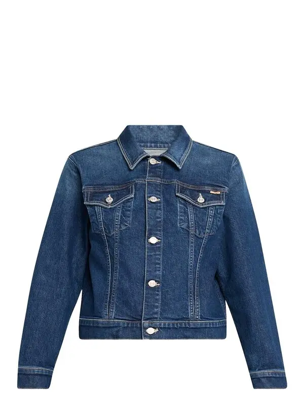 MOTHER Classic Denim Trucker Jacket - Perfectly Imperfect